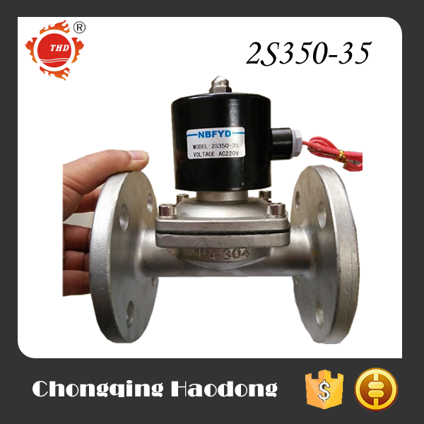 Welding Machine Natural Gas Solenoid Valve 220V AC Pilot Piston