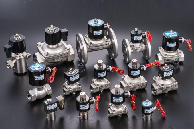 Welding Machine Natural Gas Solenoid Valve 220V AC Pilot Piston