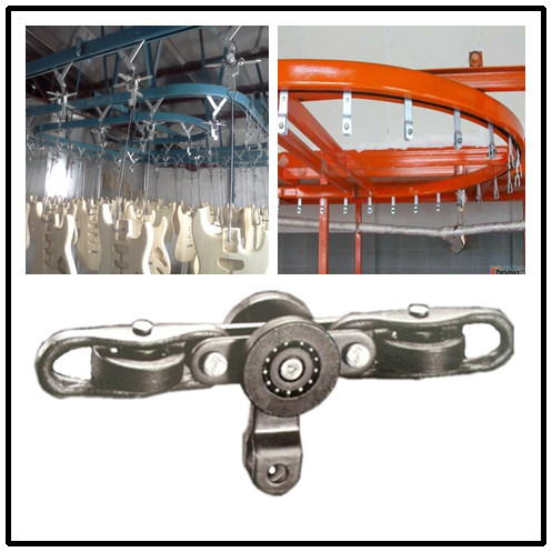 Overhead Conveyor Chain System For Powder Coating Painting Line