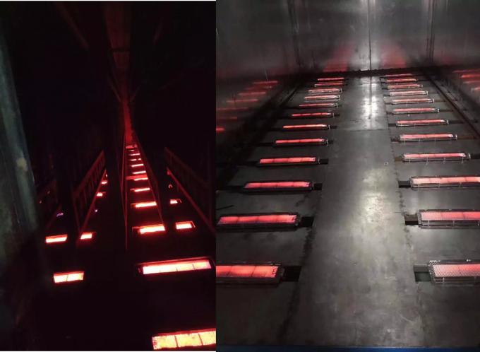 Heating Panel Powder Coating Oven Gas Burner LPG NG Propane Furnace ...